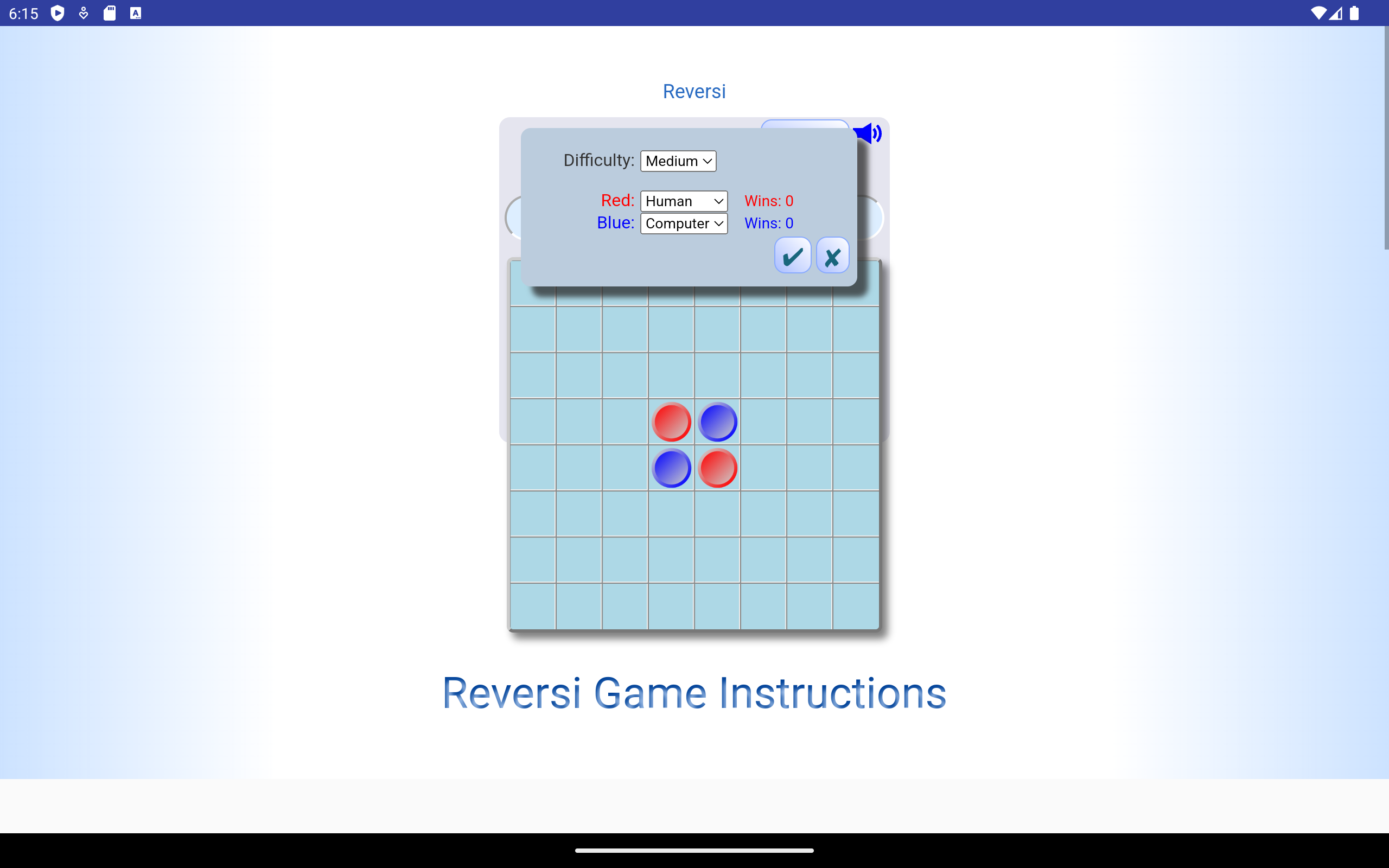Reversi Game - App on Amazon Appstore