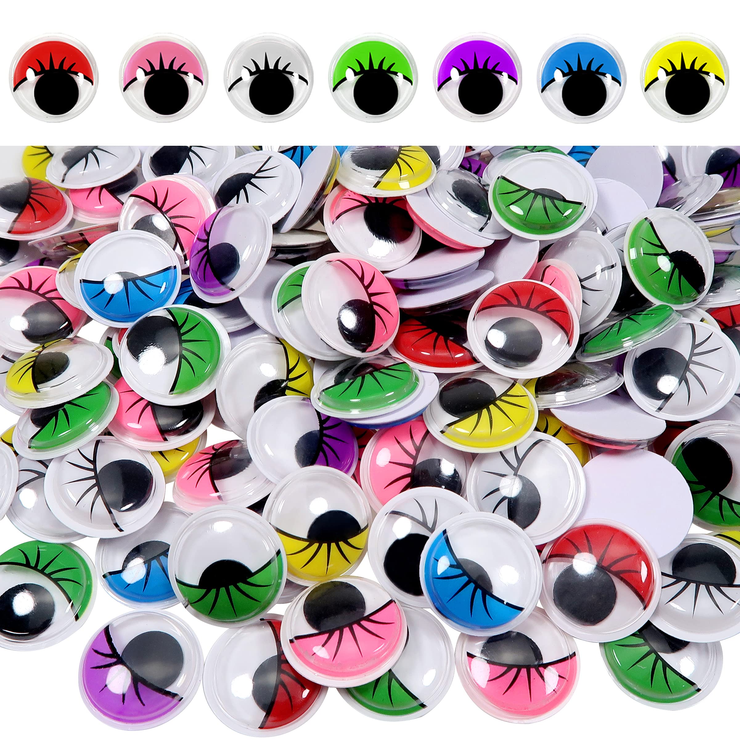 Big Googly Eyes With Eyelashes