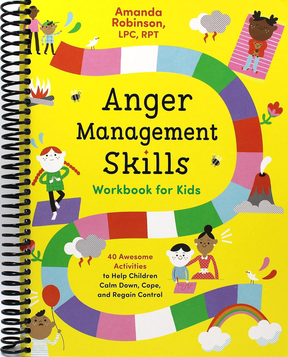 Anger Management Skills Workbook for Kids: 40 Awesome Activities to ...