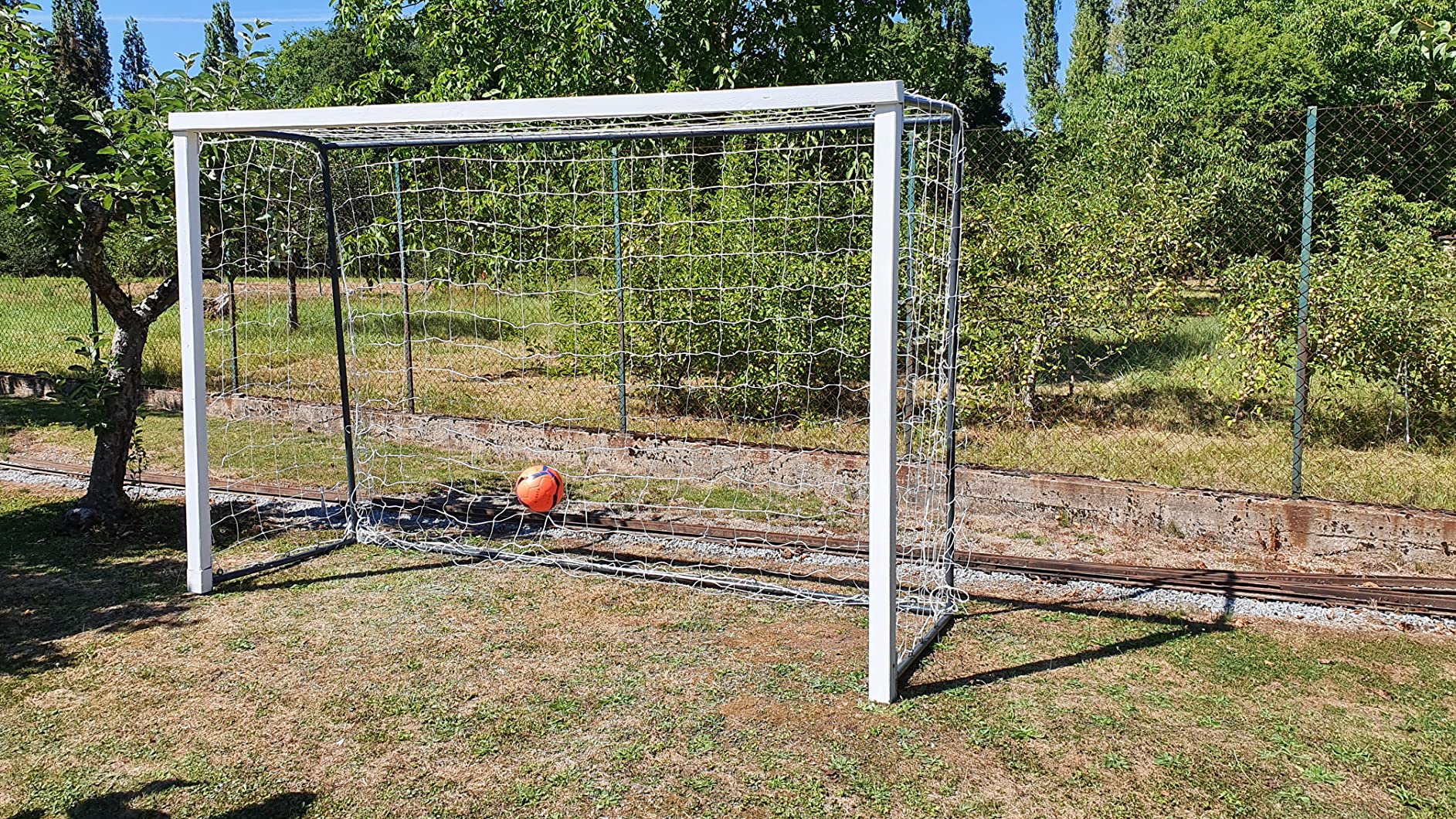 Aoneky Filet de Football 7.3x2.4m/ 4.8x2.1m/ 3x2m/1.8x1.2m/2.4x1.8m ...