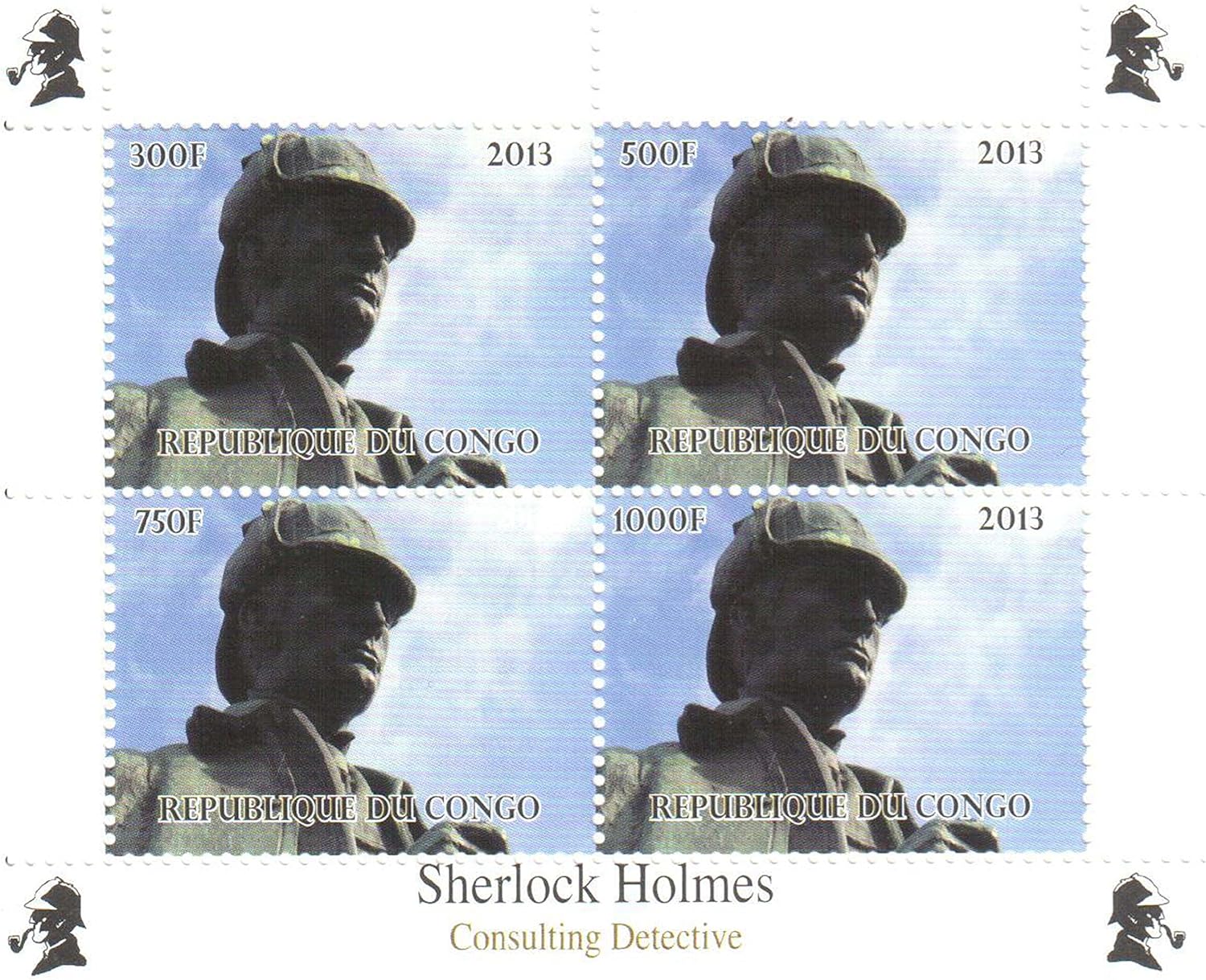 Amazon.com: Sherlock Holmes stamps for stamp collecting - The Sherlock ...