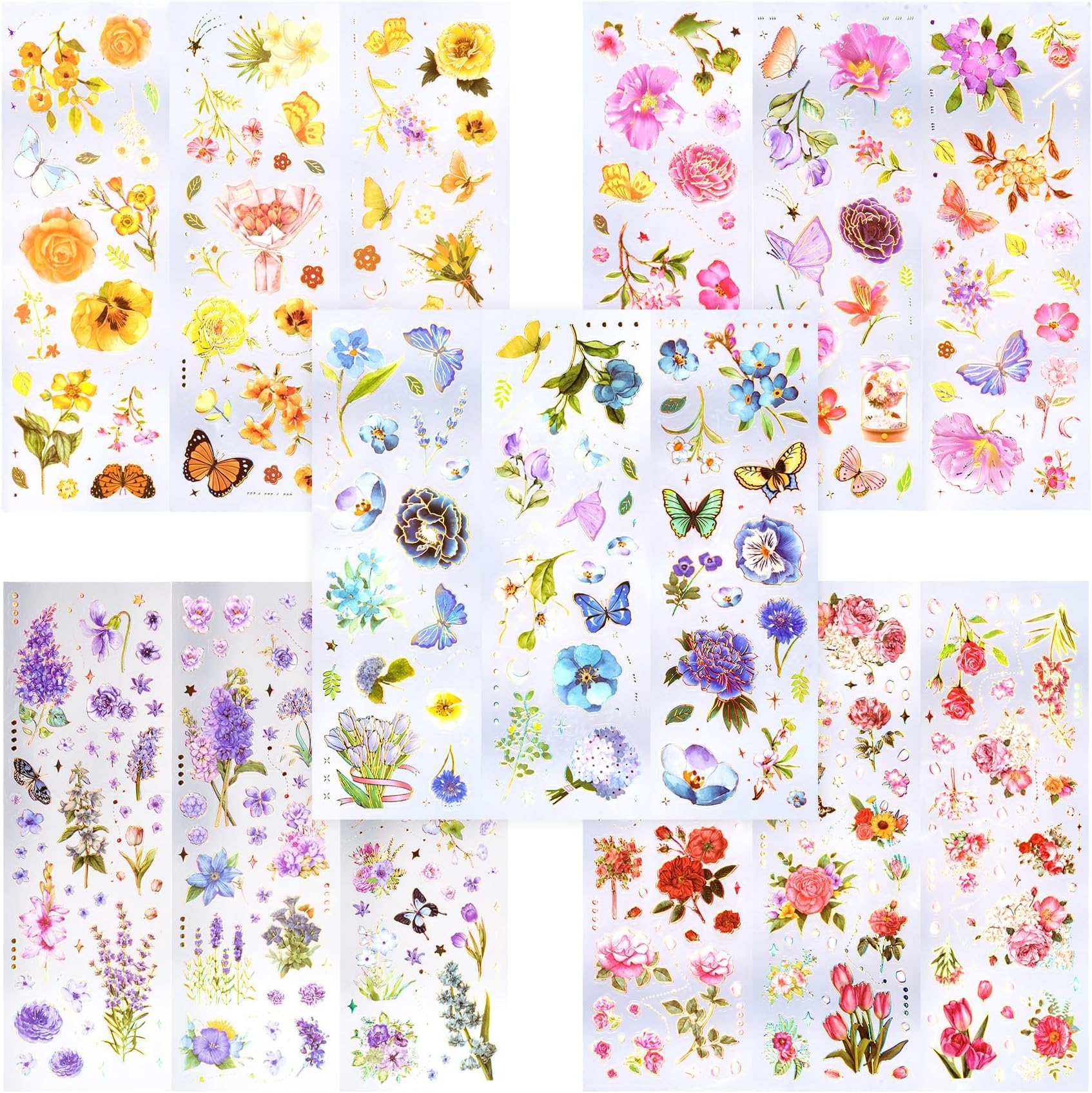 Amazon.com: Stickers Pack (Over 150 Stickers) Bright Collections of ...