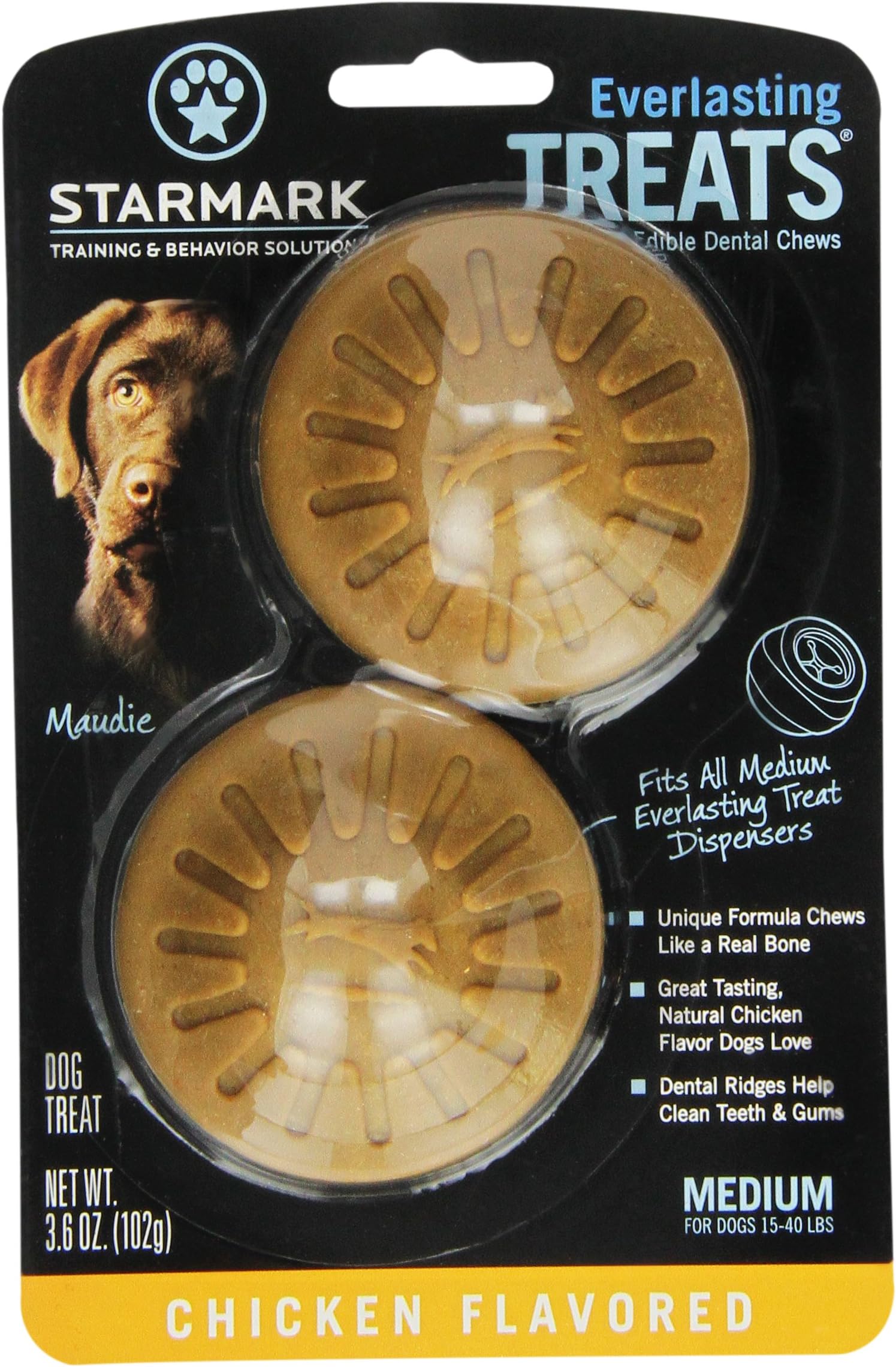 Amazon.com : Starmark Everlasting Treat For Dogs, Chicken, Medium : Pet ...