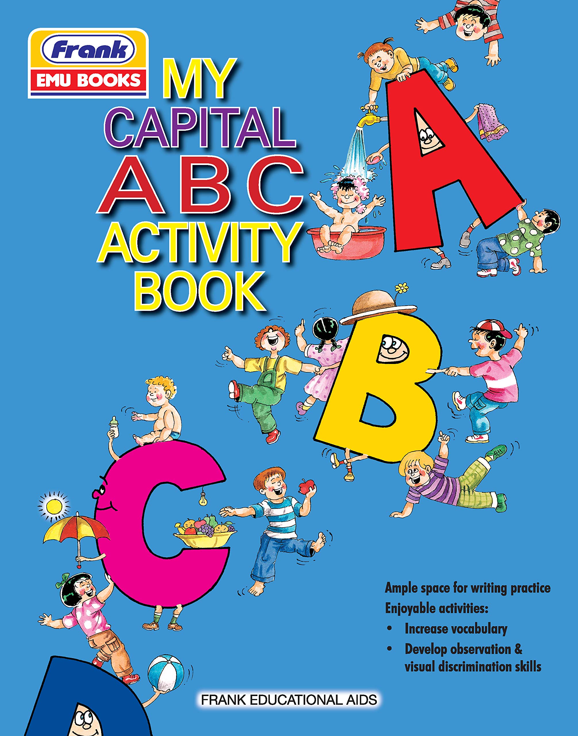 Buy Frank EMU Books My Capital ABC Activity Book - English Alphabet ...