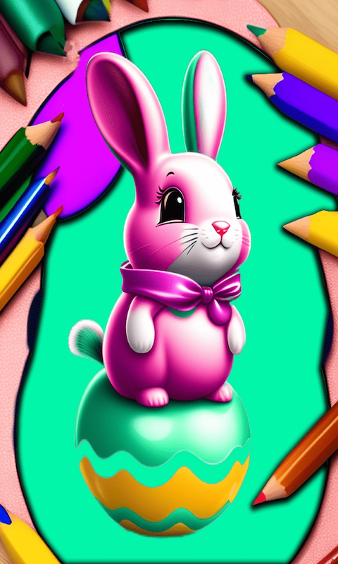 Easter Coloring Pages Educational game: Easter Coloring Book Game - App ...