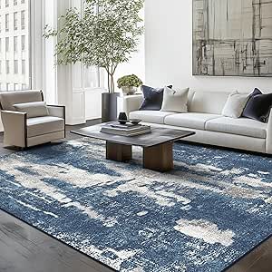BEIMO Modern Abstract Area Rugs 3x5 for Living Room Bedroom, Machine ...