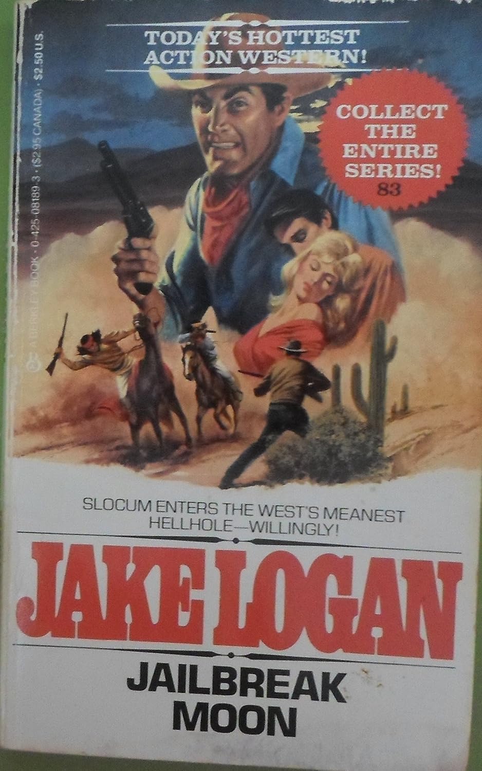 Jailbreak Moon (Slocum Series #83): Logan, Jake: 9780425081891: Amazon ...