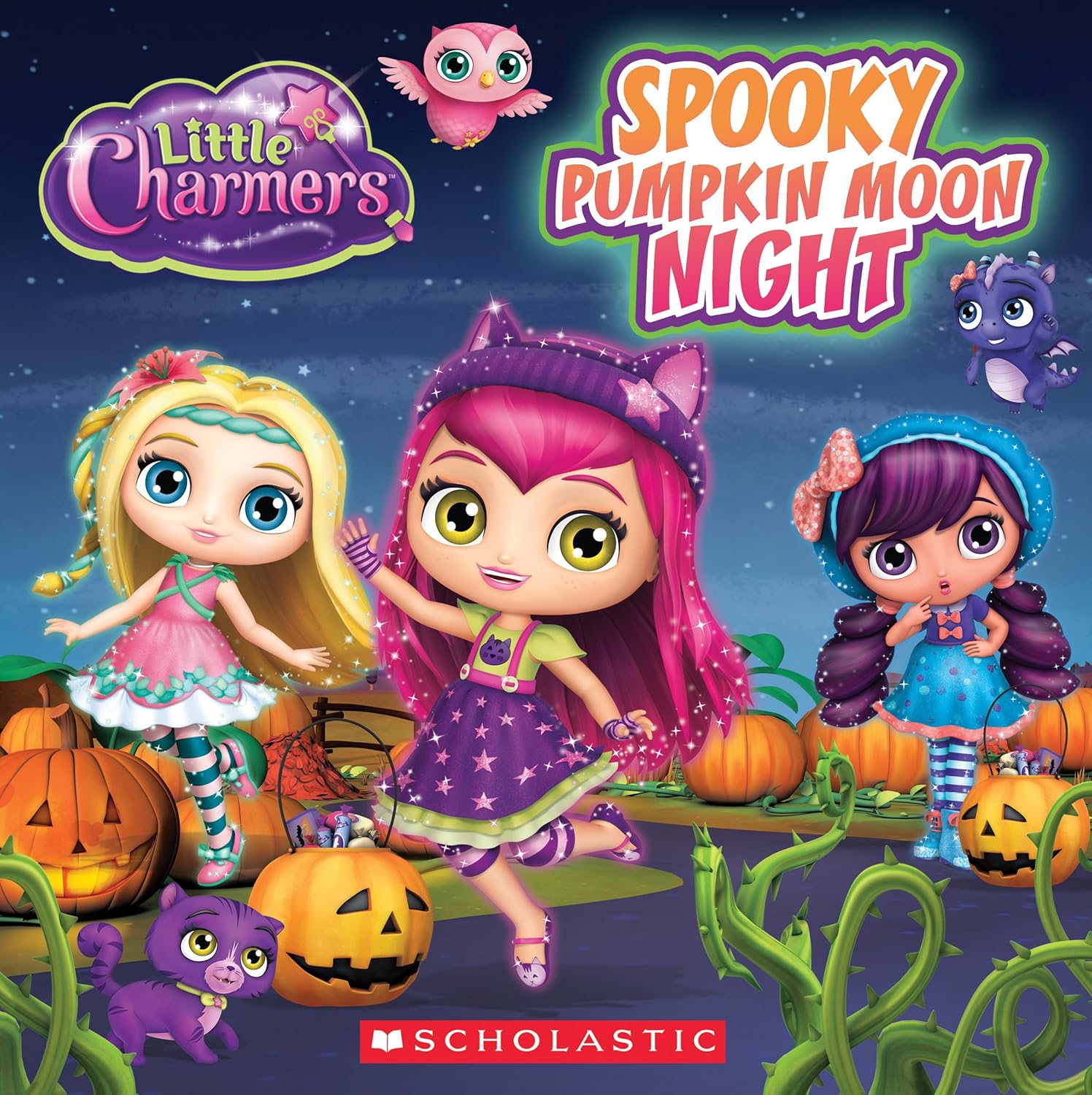 Spooky Pumpkin Moon Night (Little Charmers: 8X8 Storybook): Simon ...