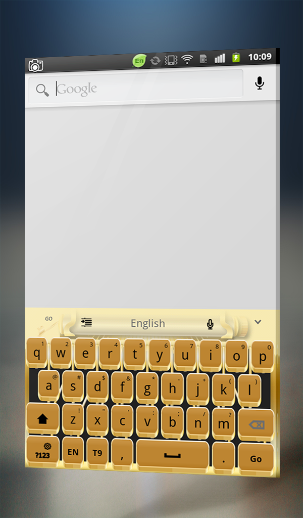 Gold Typewriter keyboard - App on Amazon Appstore