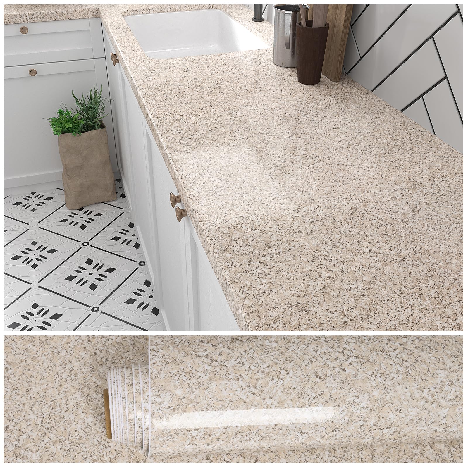 Tan Granite Background Ledgestone Cascadian Tan ACR Stone Group