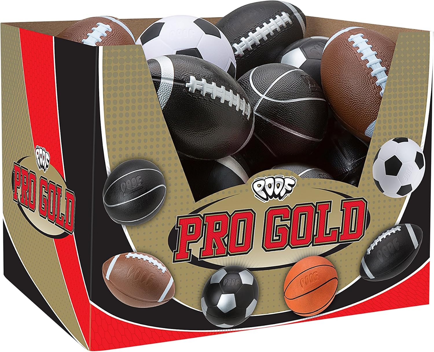 POOF Pro Gold Mini Ball, Toy Balls - Amazon Canada