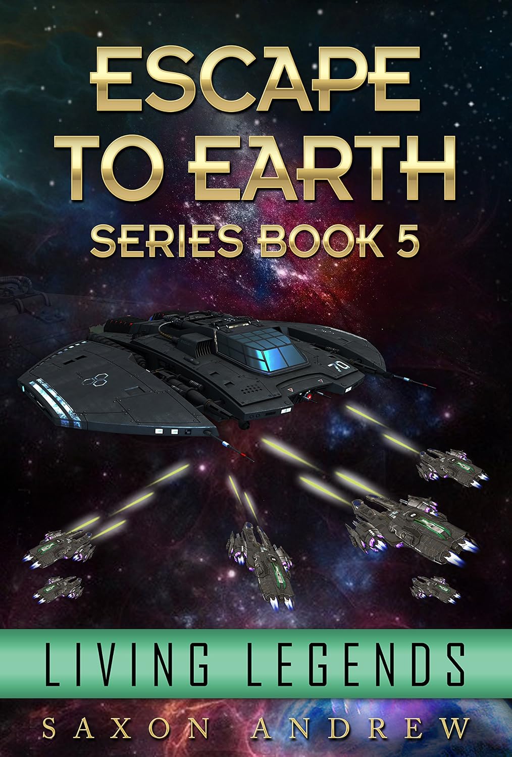 Escape to Earth-Living Legends eBook : Andrew, Saxon: Amazon.in: Books