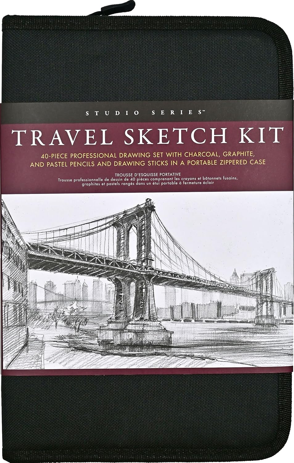 Amazon.com: Studio Series Travel Sketch Kit (40 pieces with sturdy ...