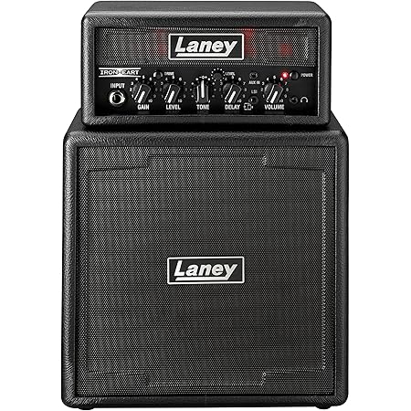 Amazon.com: Laney MINISTACK-Iron Battery Powered Guitar Amp with ...