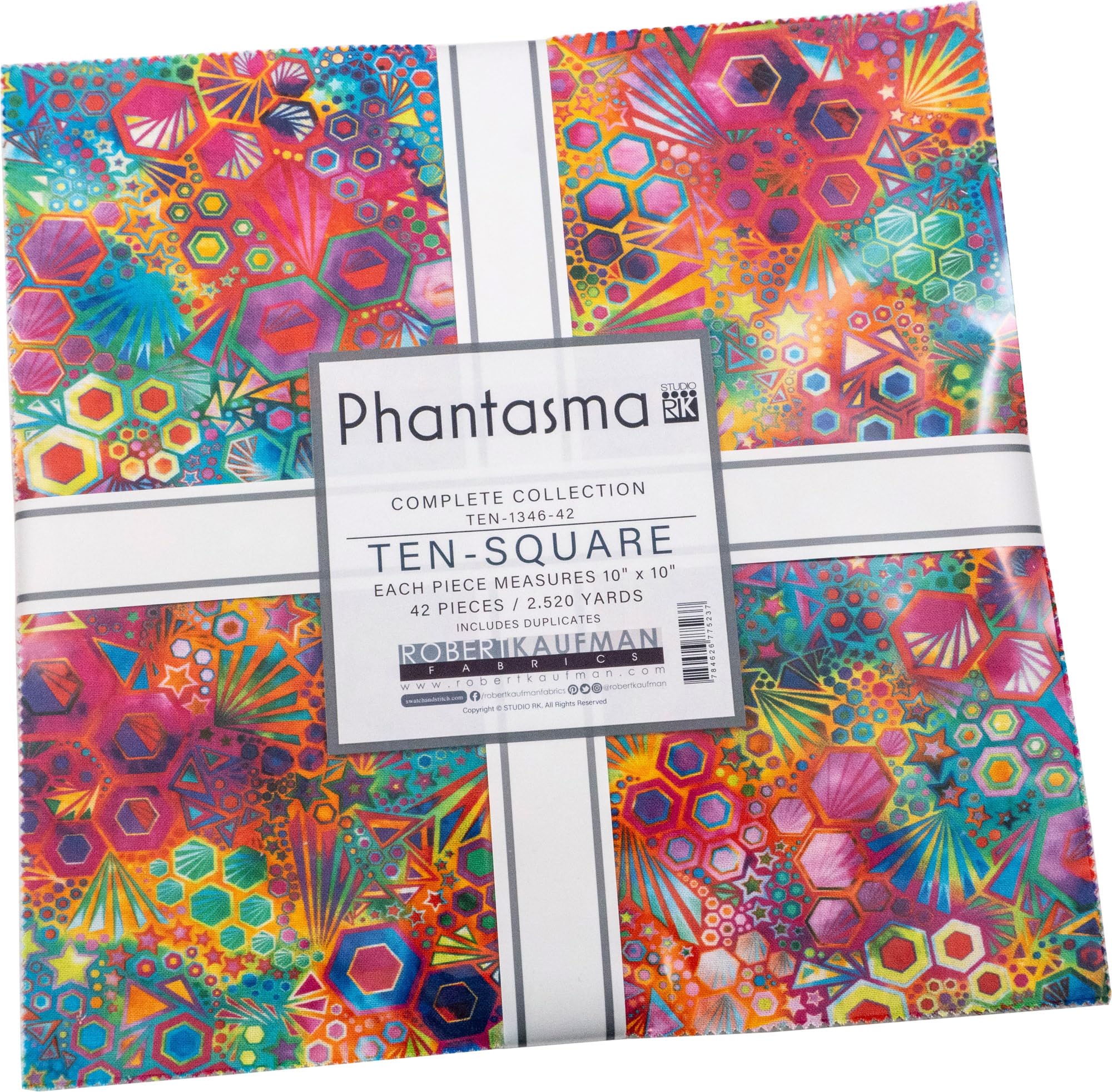Amazon.com: Phantasma Ten Square 42 10-inch Squares Layer Cake Robert ...