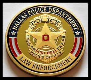 Amazon.com: City of Dallas Law Enforcement Police #1118 Honor Challenge ...
