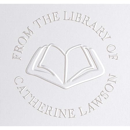 Amazon.com : 10+ Designs Custom Book Embosser with Your Name from The ...