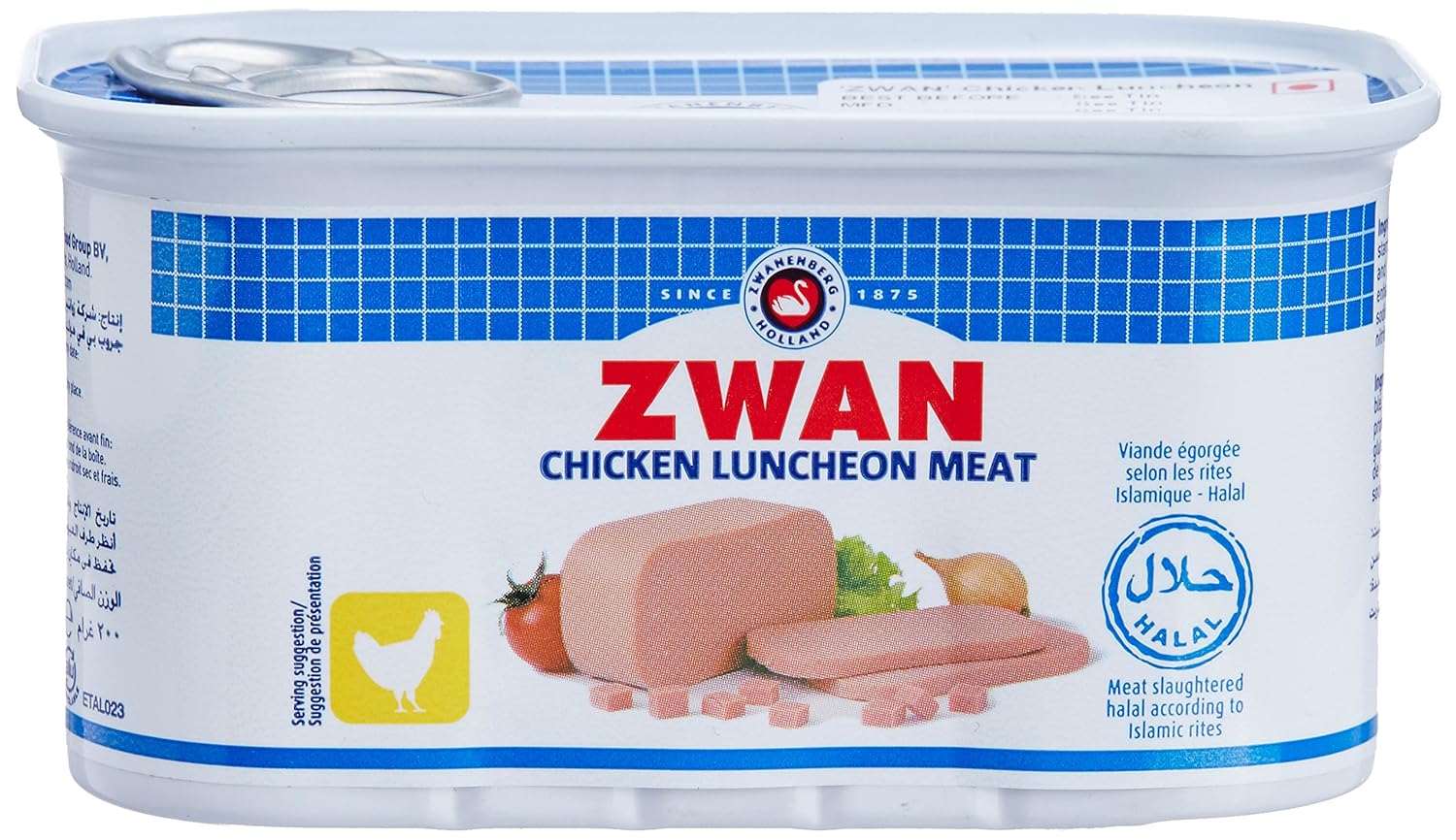 Zwan Chicken Luncheon Meat, 200G : Amazon.in: Grocery & Gourmet Foods