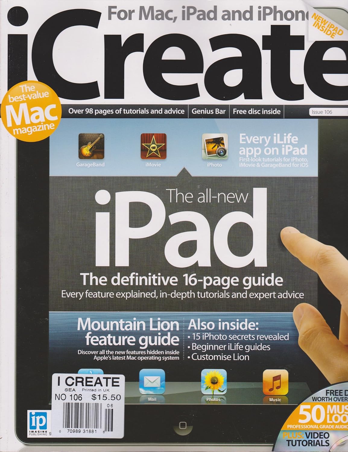 iCreate Magazine (Issue 106): Various: Amazon.com: Books