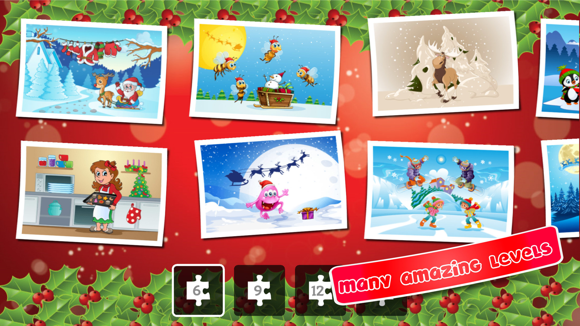 Christmas Jigsaw Puzzles for kids & toddlers - App on Amazon Appstore