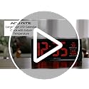 Amazon.com: AcuRite 14.5" Large Digital LED Oversized Wall Clock with ...