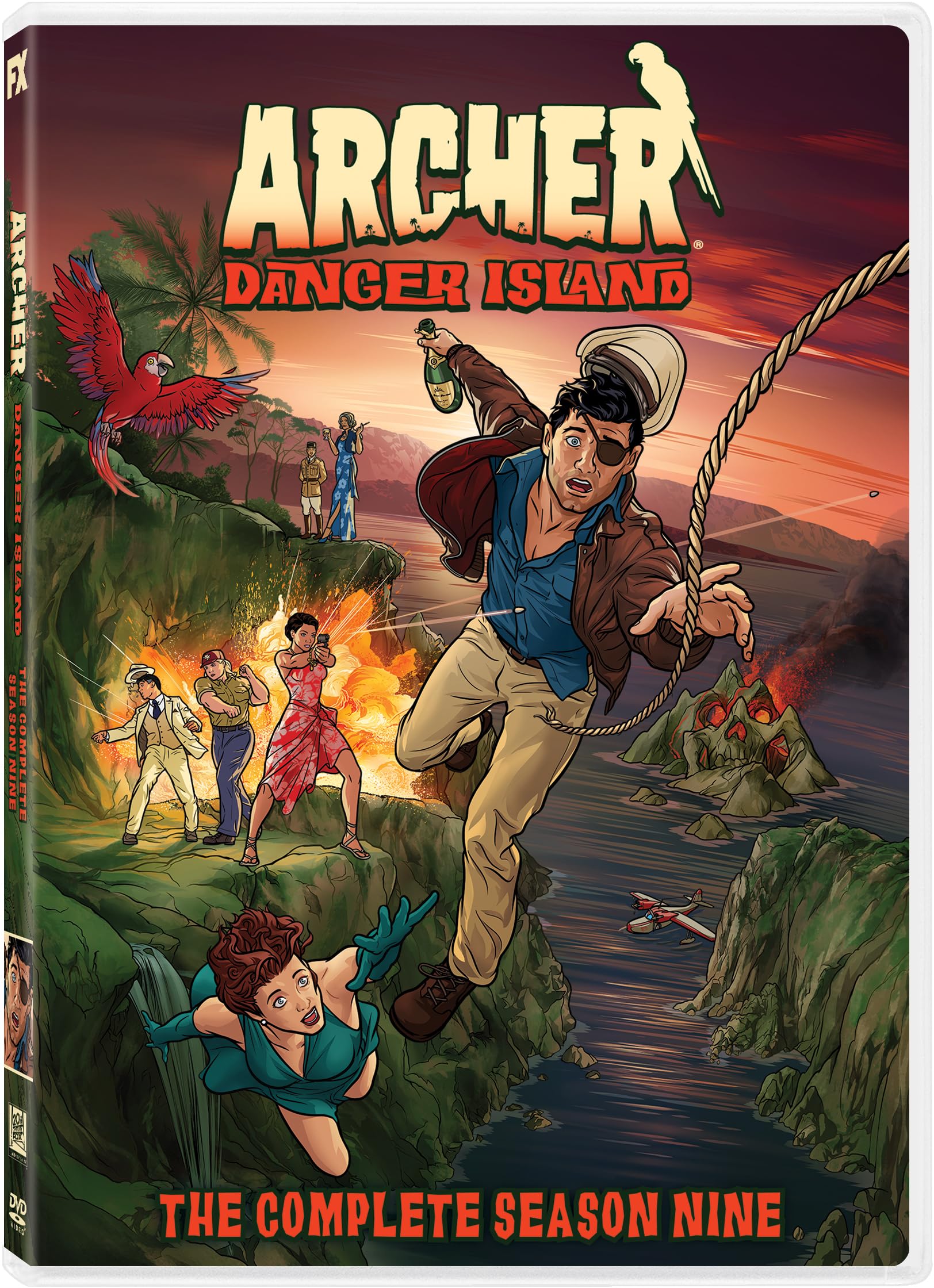 Amazon.com: Archer: Danger Island Season 9 : Benjamin, H. Jon, Greer ...