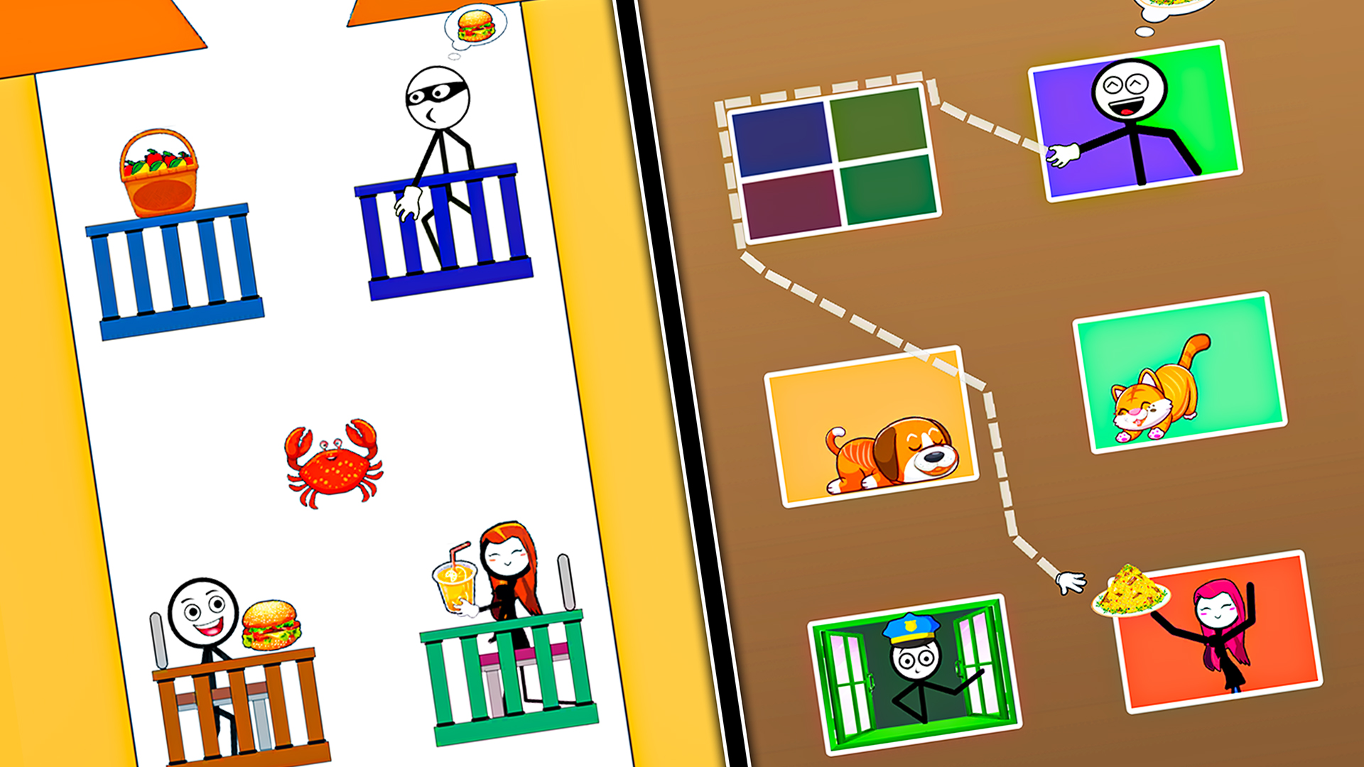Stickman Heist: Solve Thief Puzzle & Robbery Escape Challenge 3D Game ...