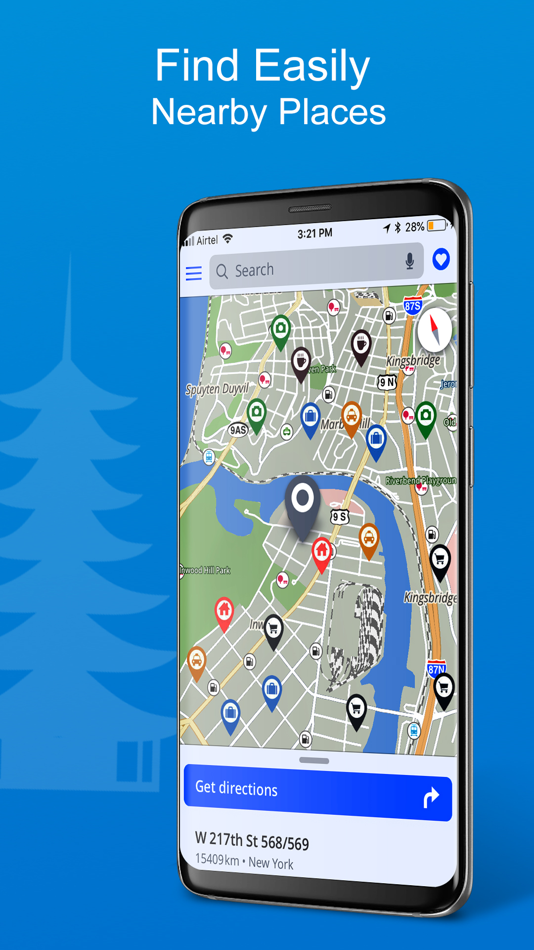 GPS, Maps, Directions, Traffic, Compass Navigation - App on Amazon Appstore