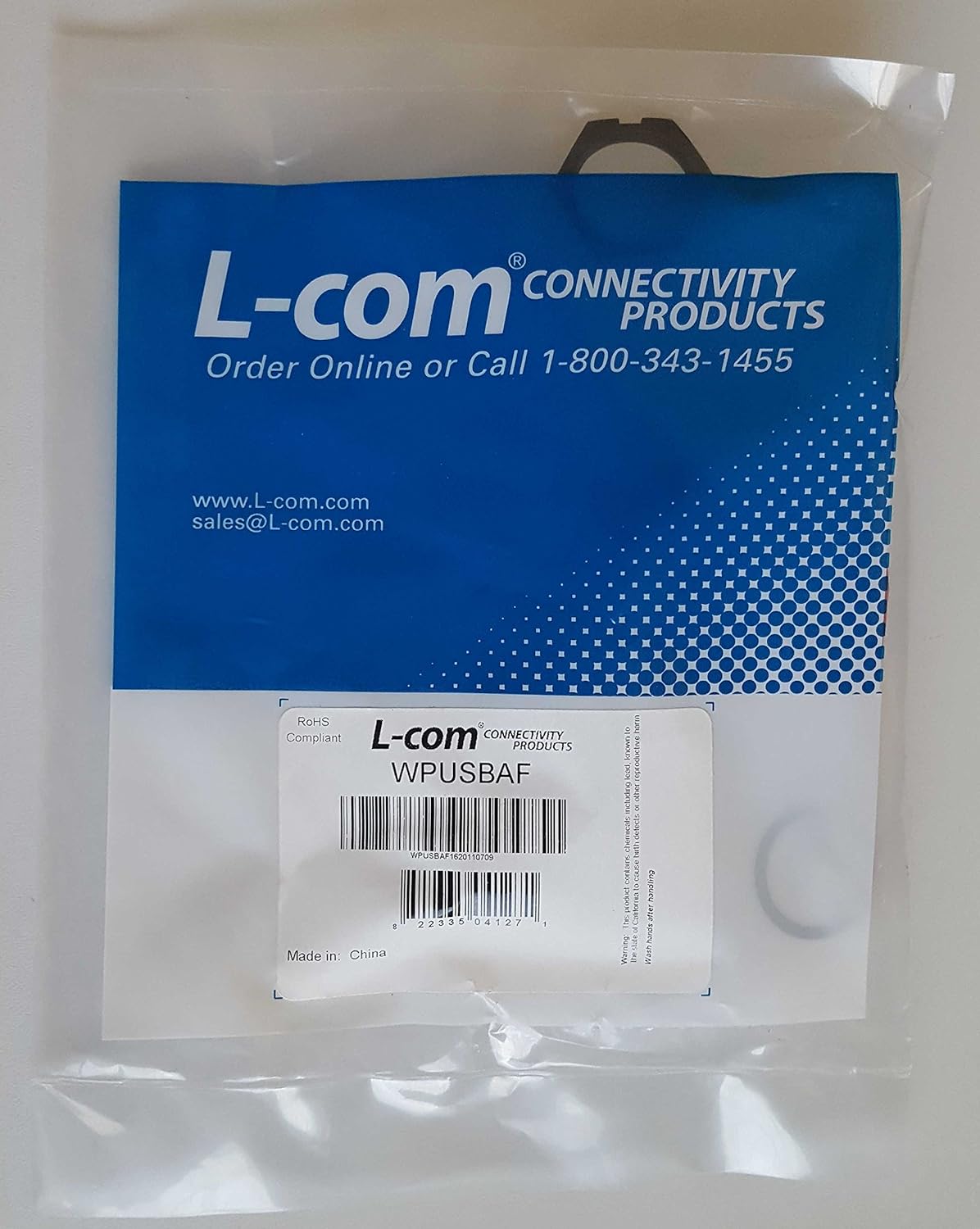 Amazon.com: L-com WPUSB Series Waterproof USB Type A Jack with 10" Wire ...