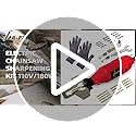 Amazon.com : Electric Chainsaw Sharpening Kit 110V/180W, High-Speed Chainsaw Sharpening Tool ...
