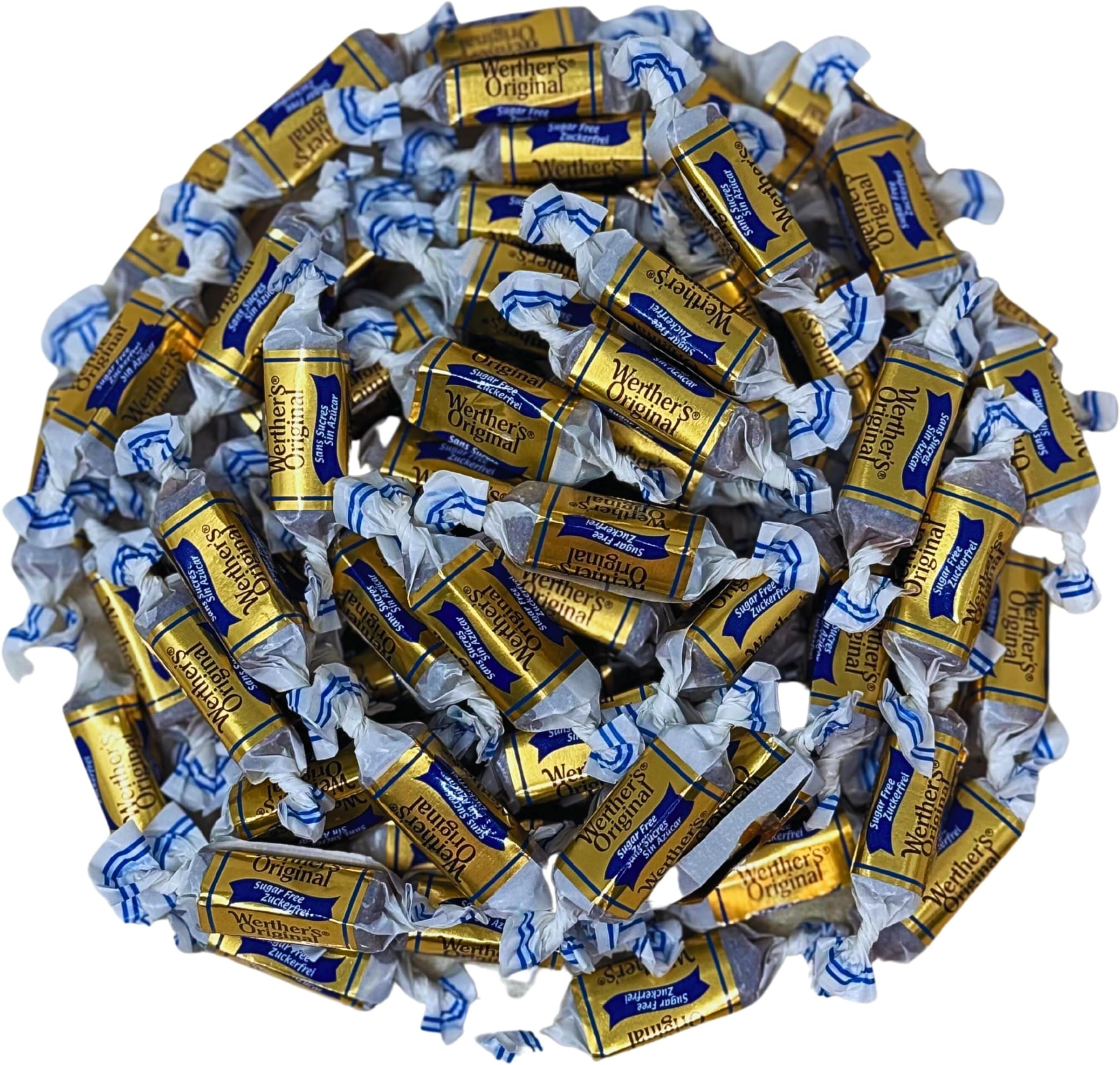 Amazon.com : Werther's Original Premium Sugar Free Chewy Caramel ...