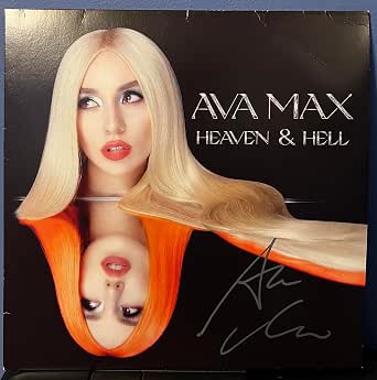 Ava Max signed Heaven & Hell 12" lp album (URBAN OUTFITTERS EXCLUSIVE ...