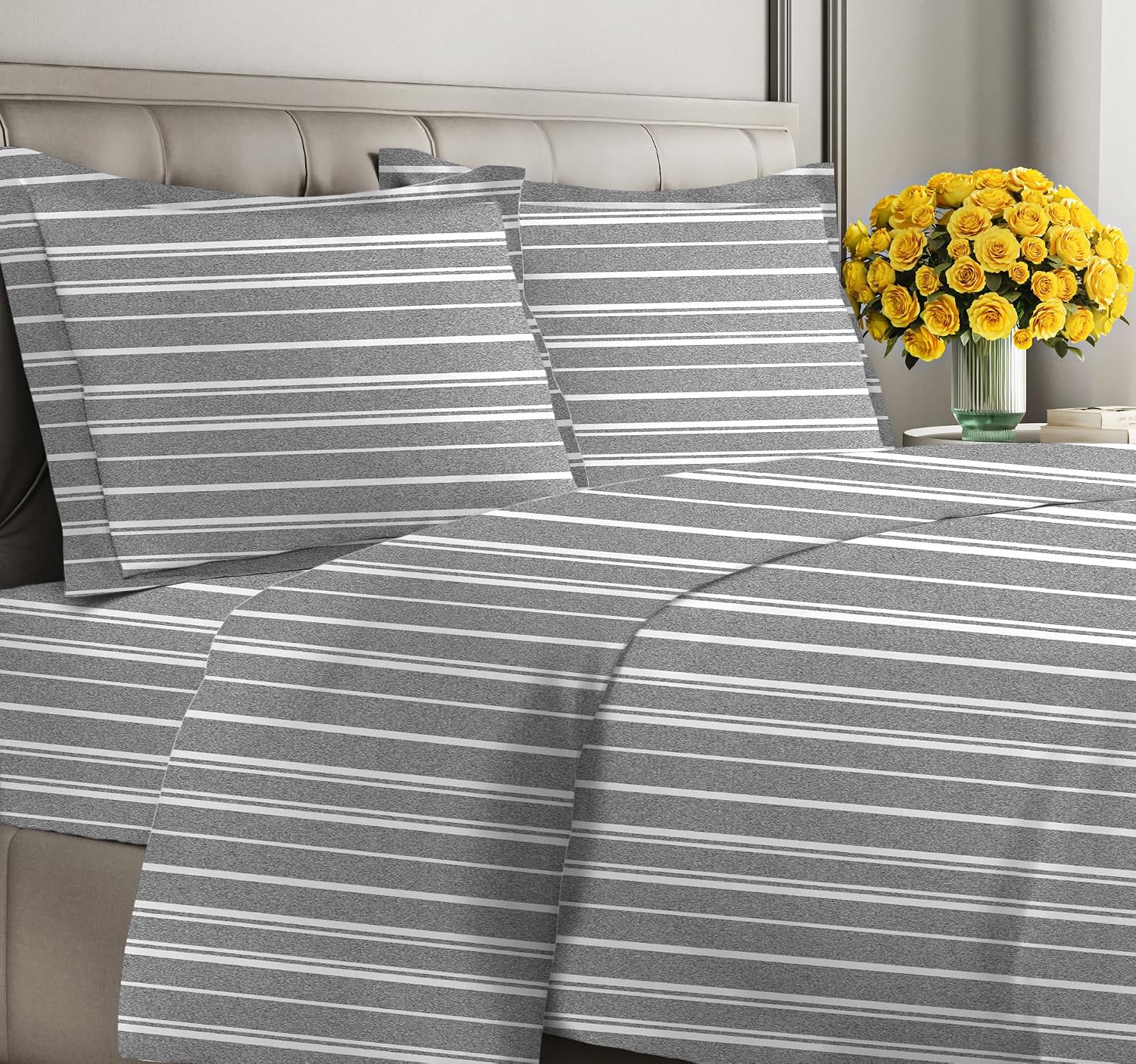 Amazon.com: Duvet Cover Cal King Size Set - Soft Cal King Size Duvet ...