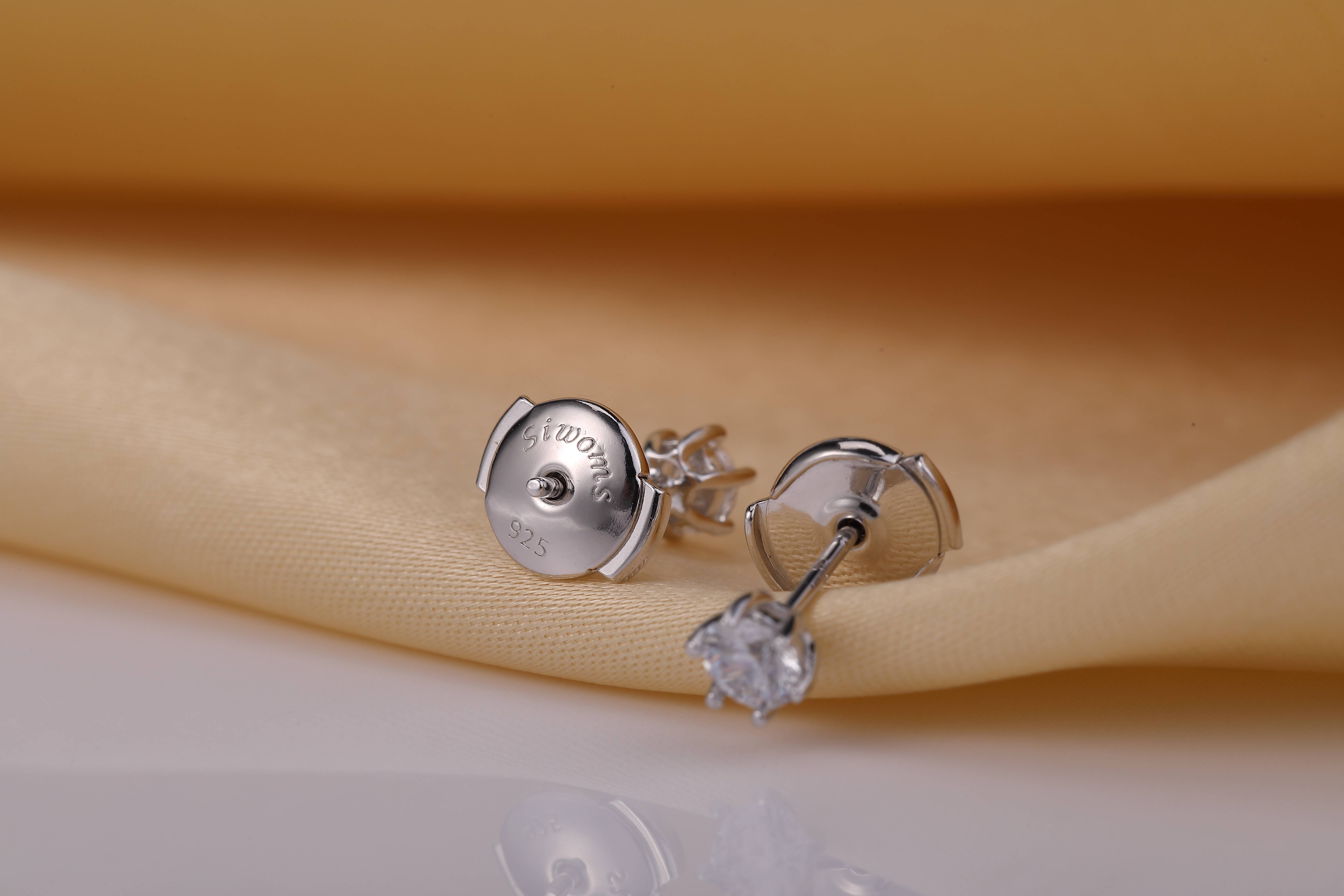 Locking Pin Backs Silicone Earring Backs Most Secure Earring Back By ...