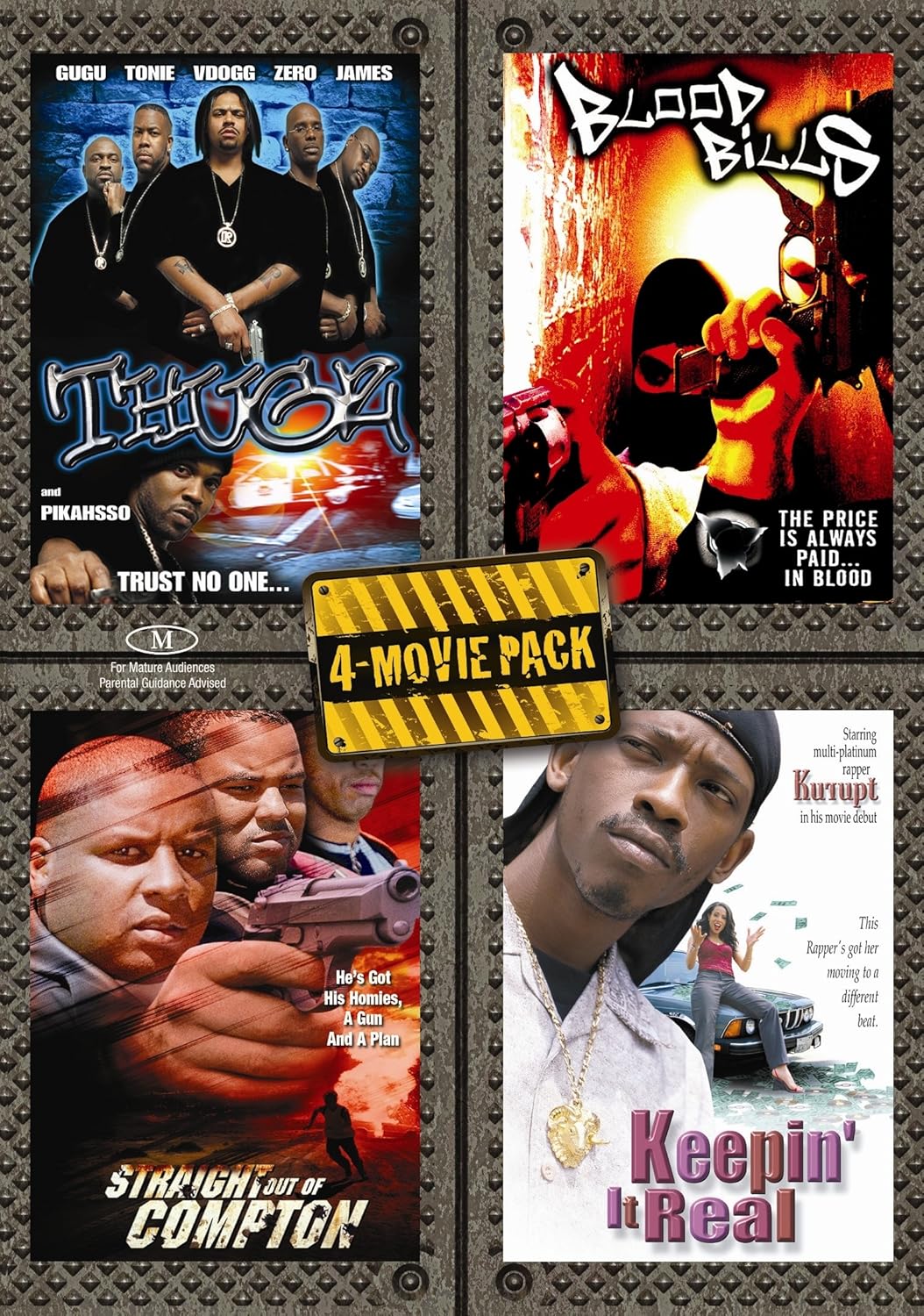 Amazon.com: Killaz Collection 4 Urban Movie Pack : Various, Various: Movies & TV