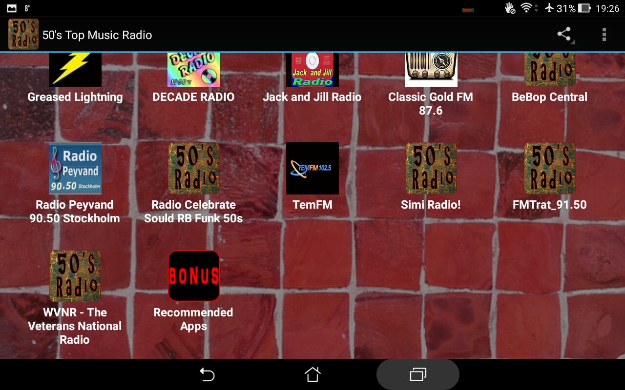 50's Top Music Radio - App on Amazon Appstore