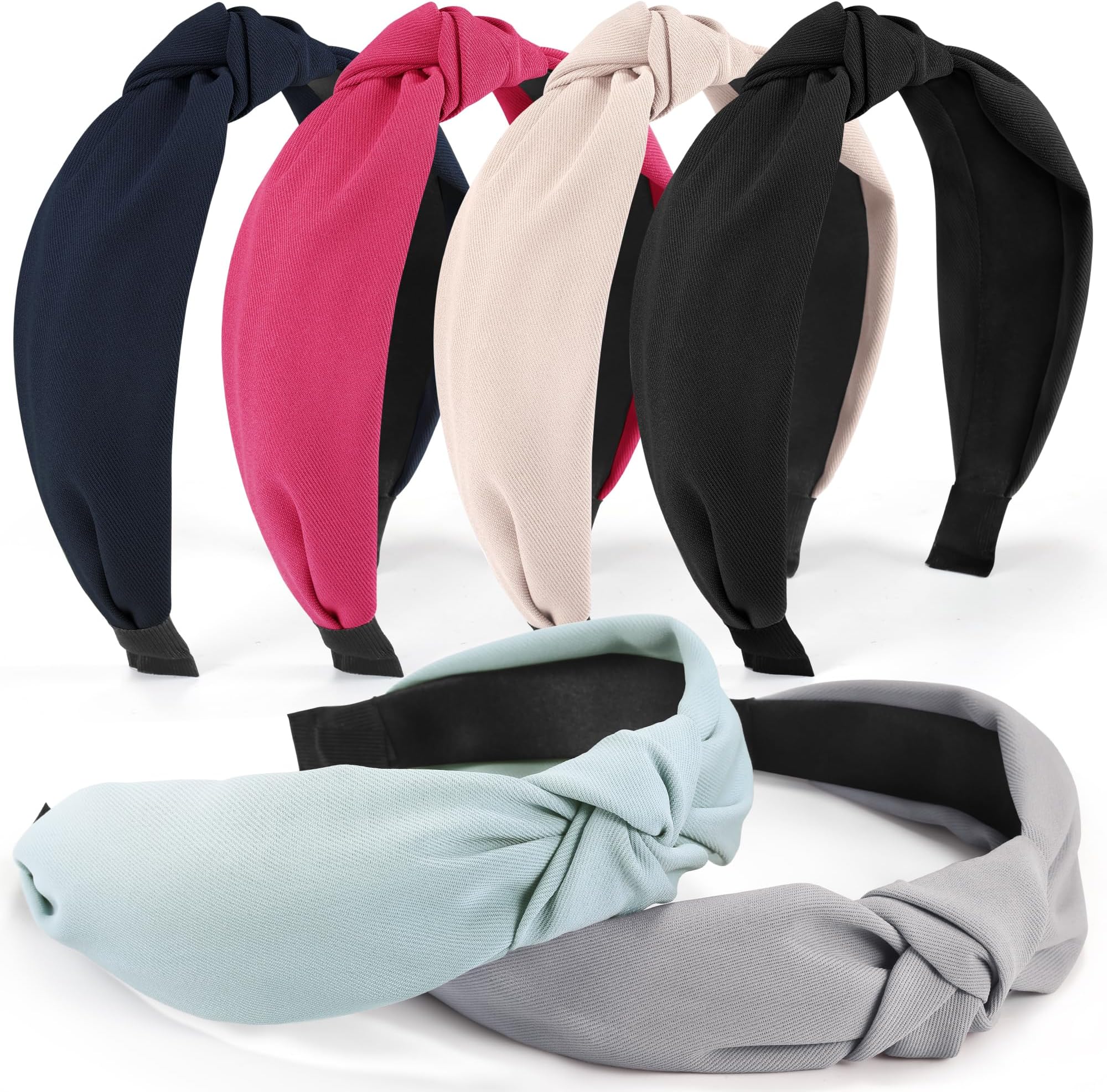 Amazon.com : DiyJibb Headbands for Women Girls - 6PCS Stylish Top ...