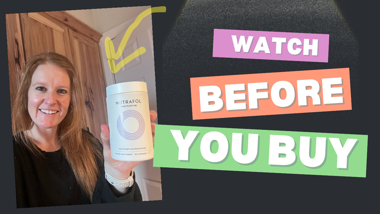 Watch Honest Review of Nutrafol Hair Growth Supplement on Amazon Live