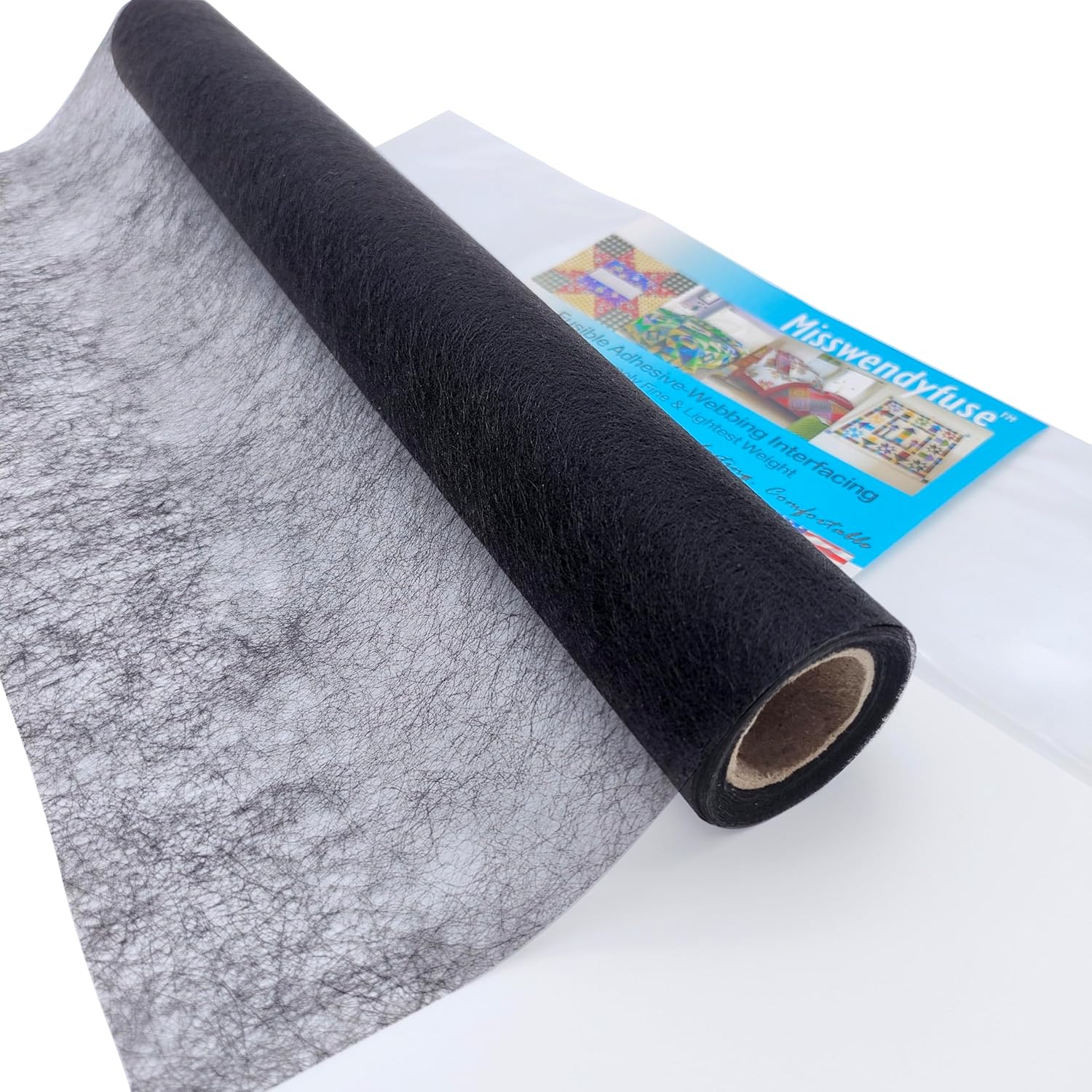 Amazon.com: Misswendyfuse 12''×5Yards Sheer fusible Webbing, Ultra ...