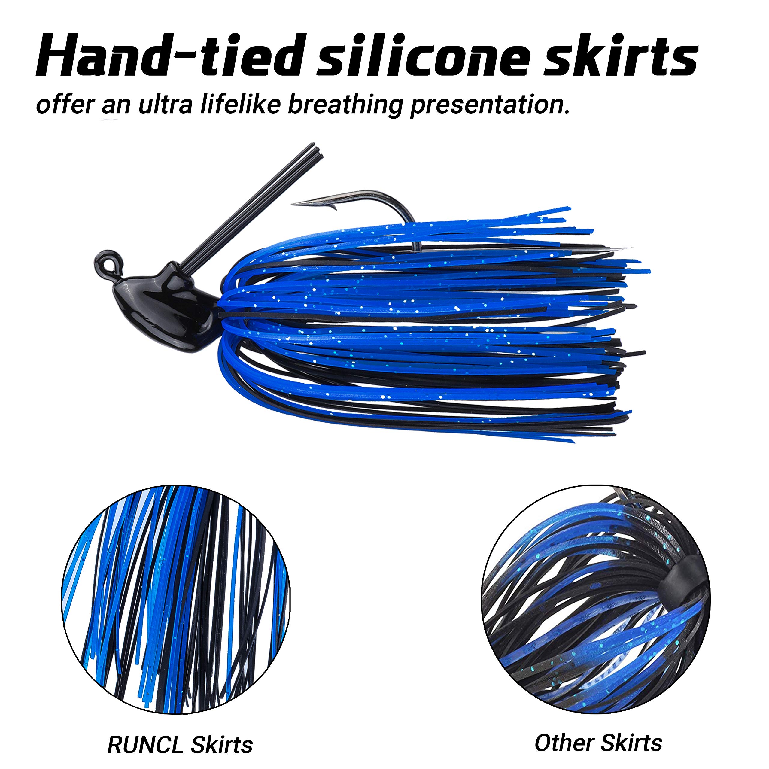 Snapklik.com : RUNCL Anchor Box - Flipping Jigs, Bass Fishing Jigs 1 ...