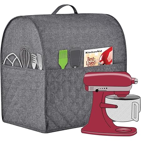 Amazon.com: HOMEST Stand Mixer Cover Compatible with KitchenAid 6/7/8 ...