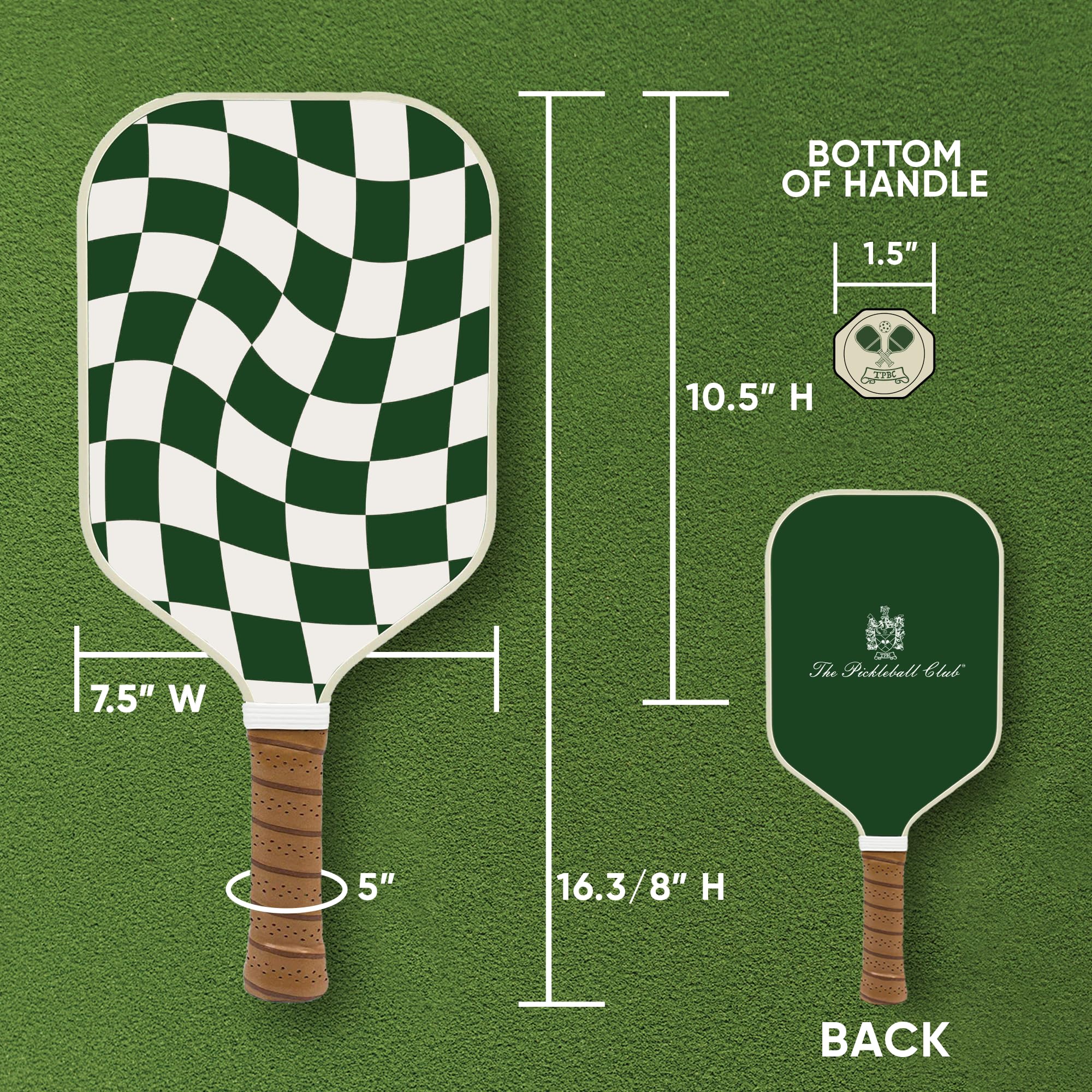 One Pickleball Paddle | Fiberglass Surface with High Grit & Spin ...