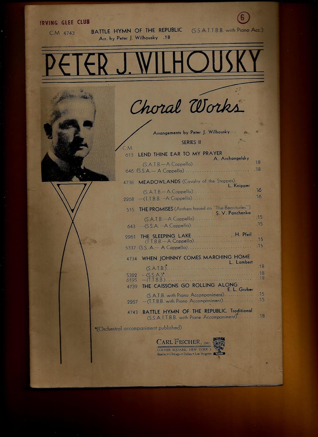 Battle Hymn of the Republic, Octavo SSATTBB with piano, by William Steffe, Arr. by Peter ...