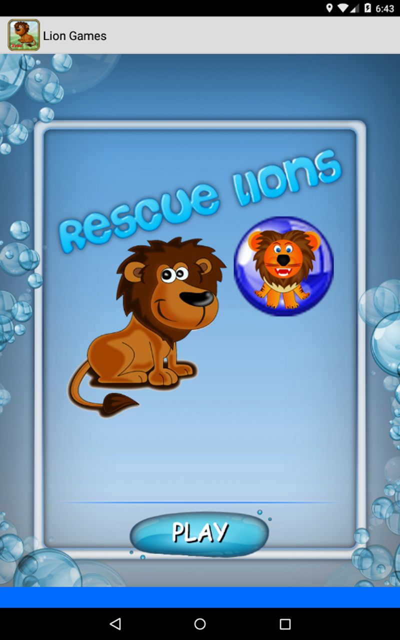 Lion Games for Kids Free - App on the Amazon Appstore