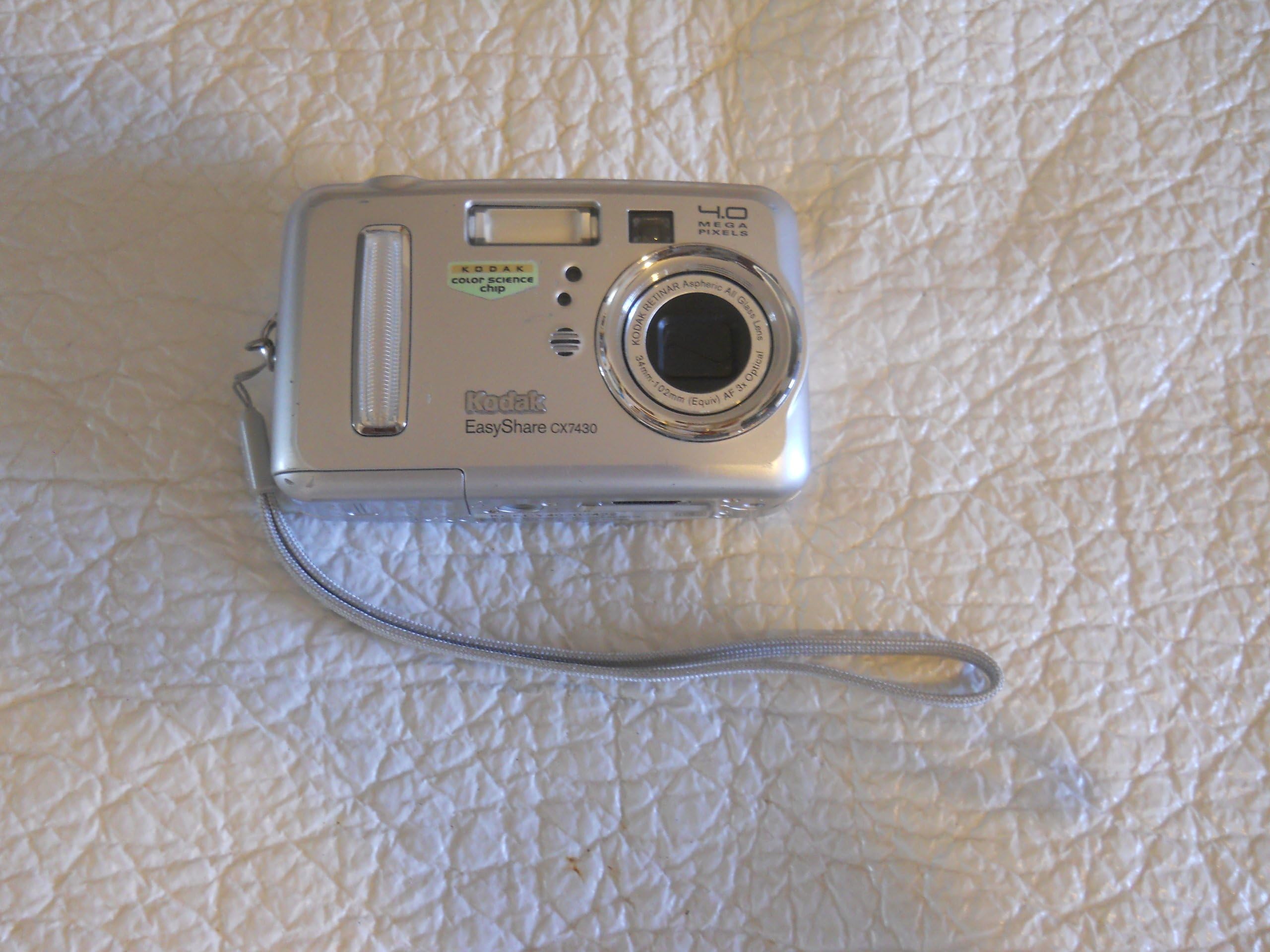 Amazon.com : Kodak Easyshare CX7430 4 MP Digital Camera with 3xOptical ...