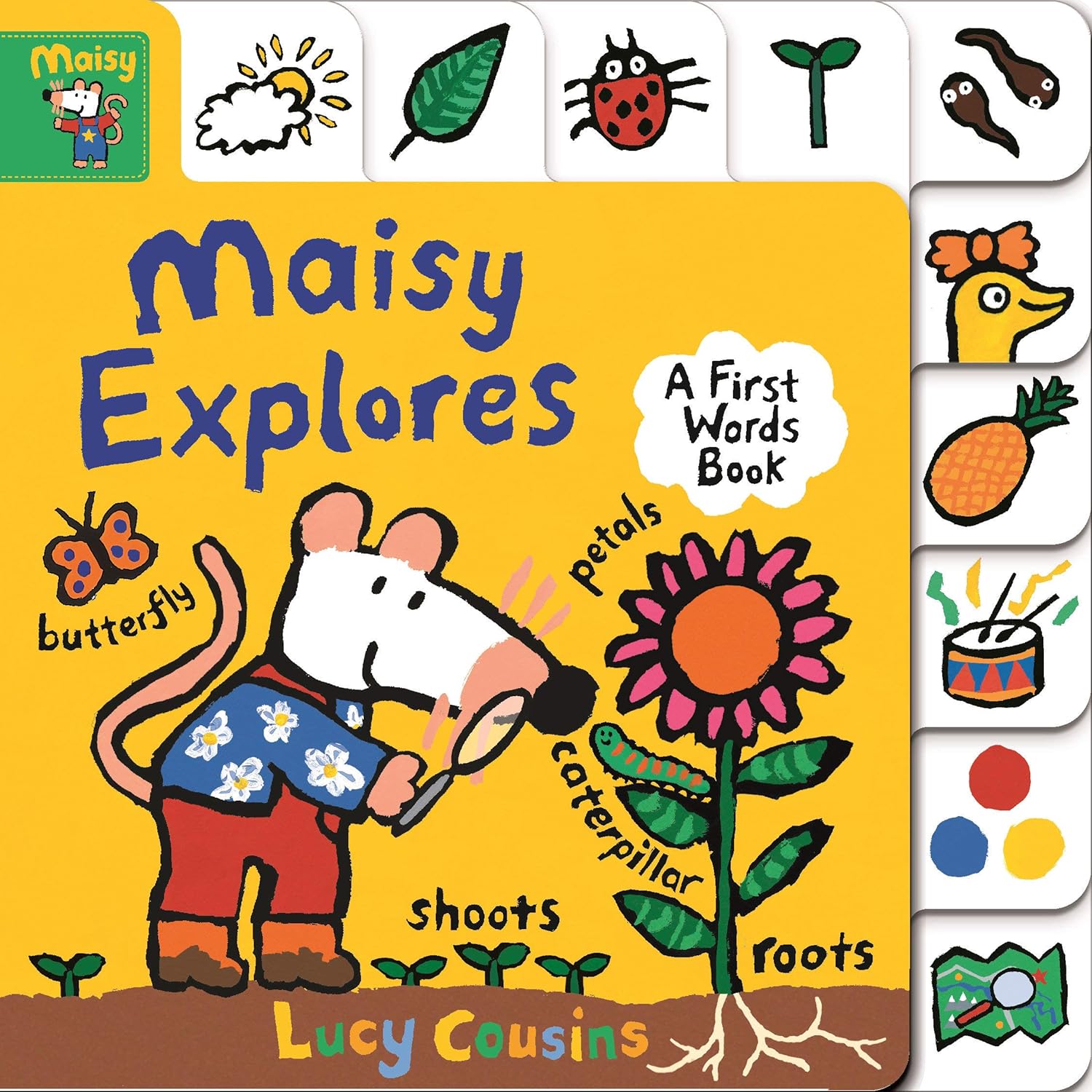 Maisy Explores: A First Words Book by Cousins, Lucy