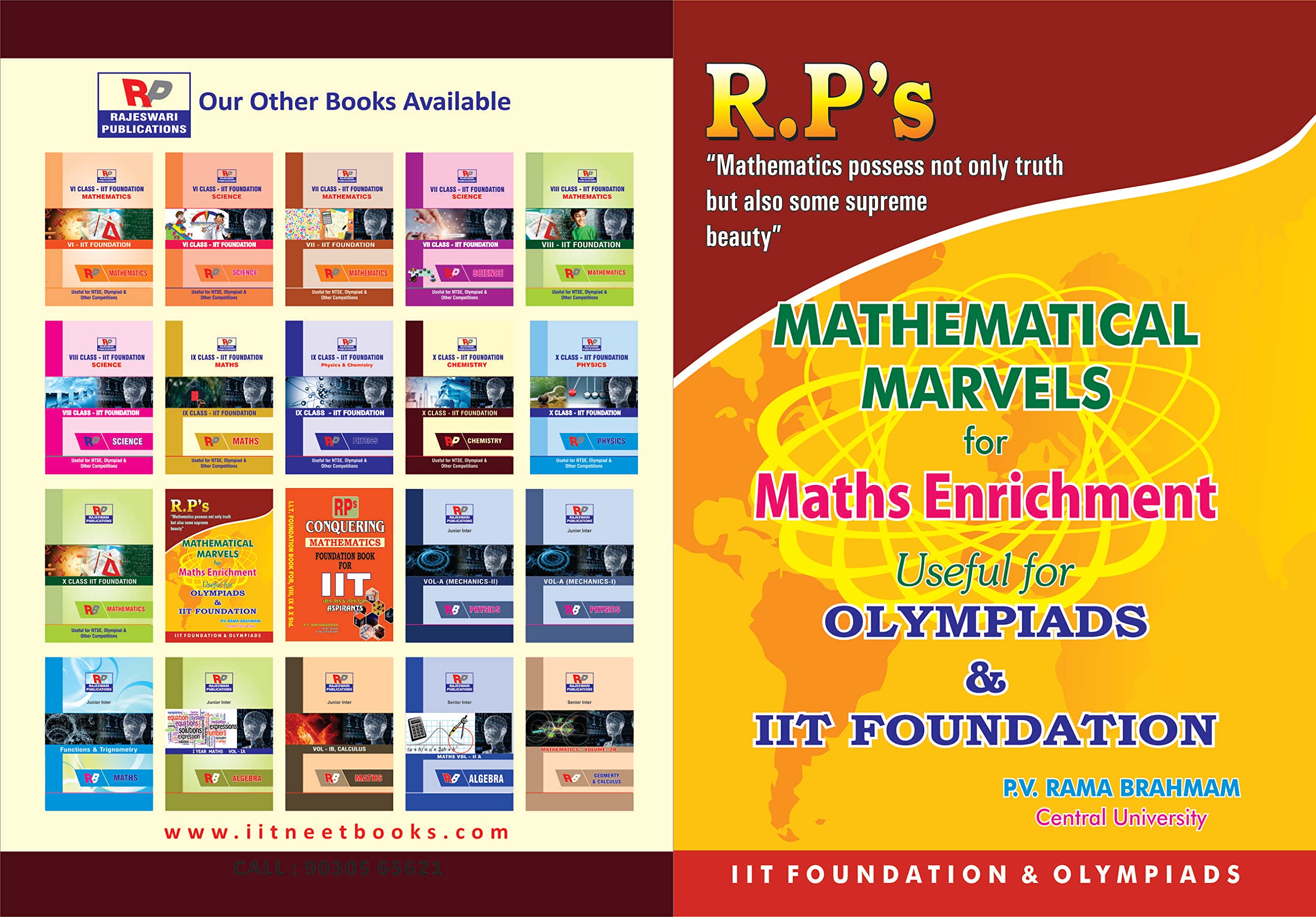 Buy MATHEMATICAL MARVELS FOR MATH OLYMPIADS Book Online at Low Prices ...