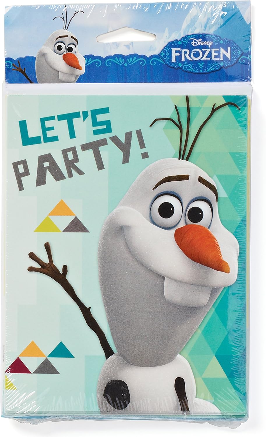 Amazon.com: American Greetings Olaf Invite & Thank-You Combo Pack (8 ...