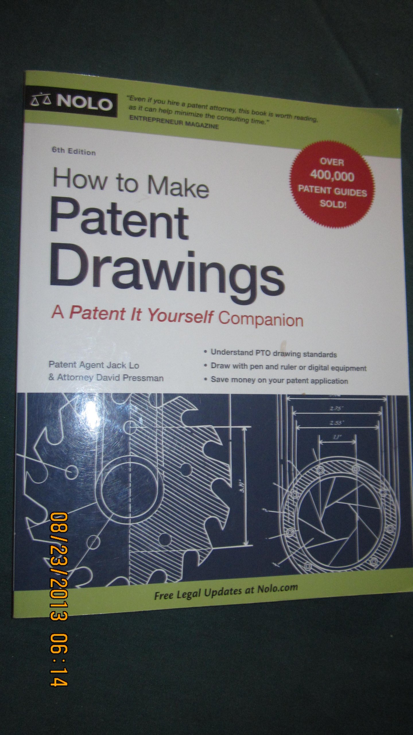 How to Make Patent Drawings: A Patent It Yourself Companion: Lo, Jack ...