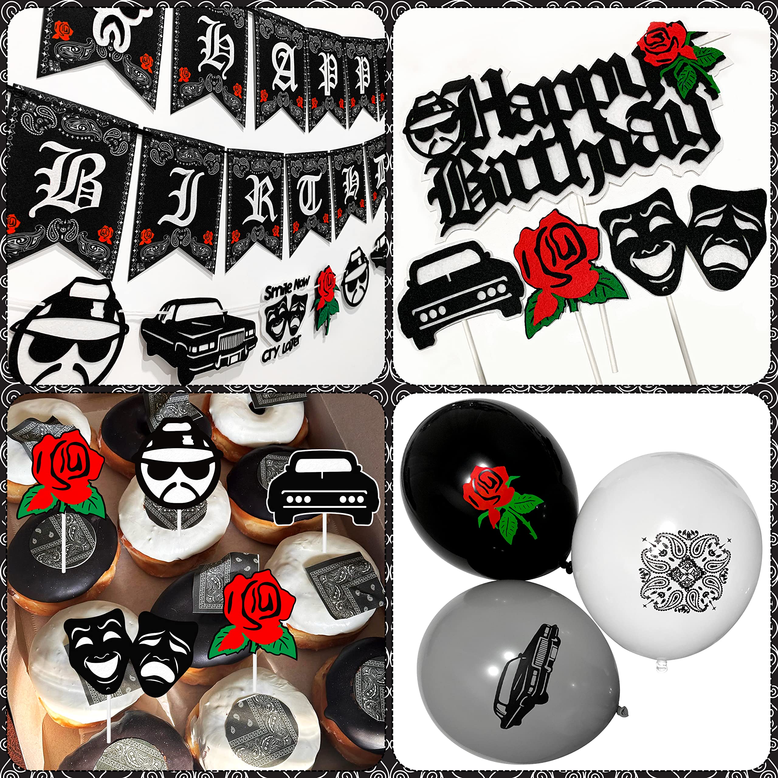 Snapklik.com : Cholo Birthday Party Decorations Early 2000s Party For ...